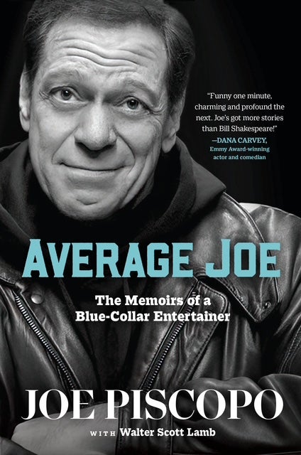 Joe Piscopo - SIGNED COPY OF AVERAGE JOE | My Site